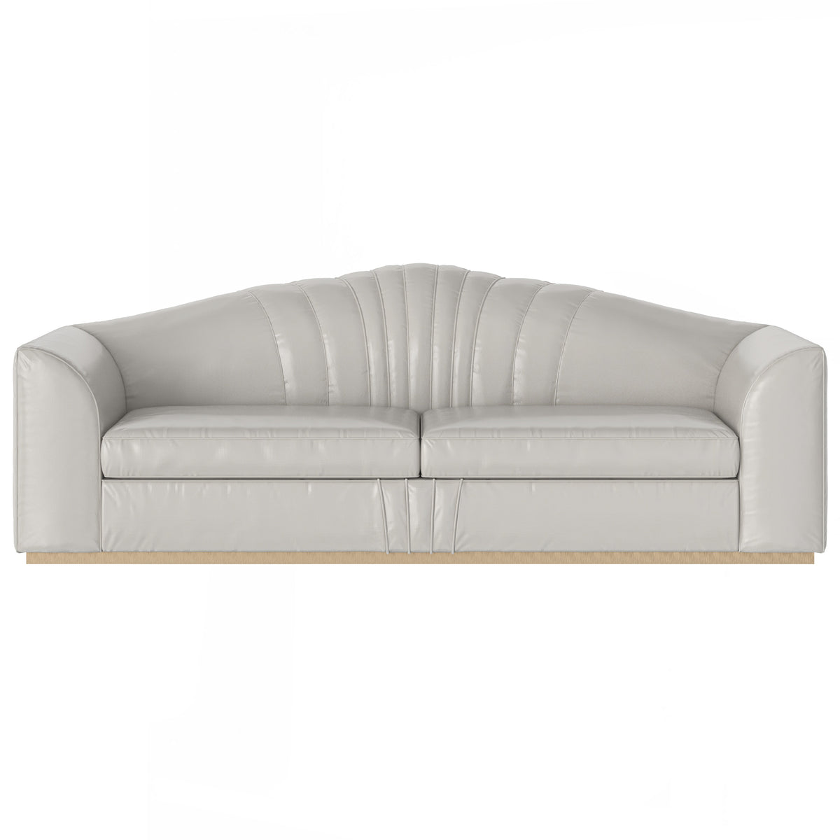 Curved Back Leather Sofa – House of Europa